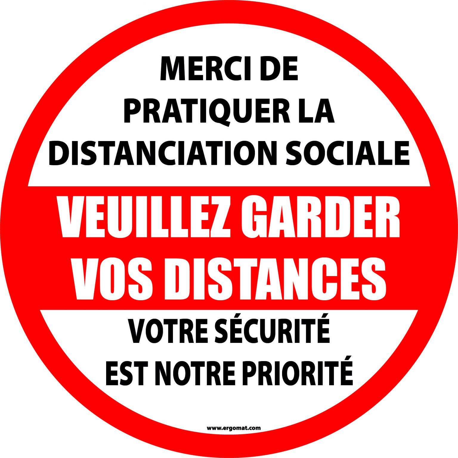 Cdc Feeling Sick Poster Autocollant Pour Plancher De Distanciation ...