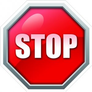DuraSign pictogramme STOP (Effet 3D) - More4Floors