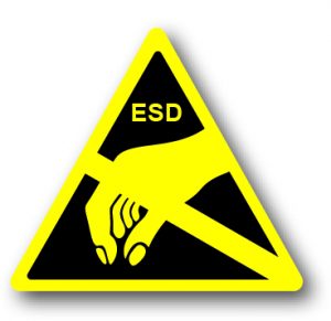 DuraSign pictogram TRIANGULAR ESD - More4Floors